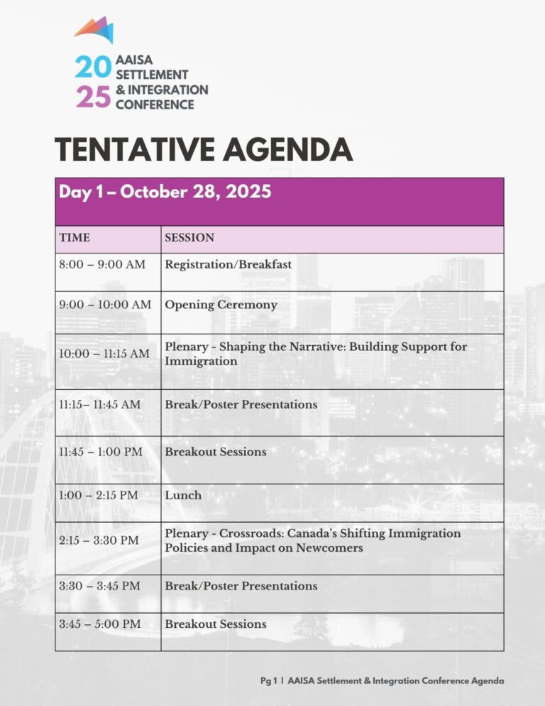 Tentative Agenda Now Live – 2025 AAISA Conference | AAISA